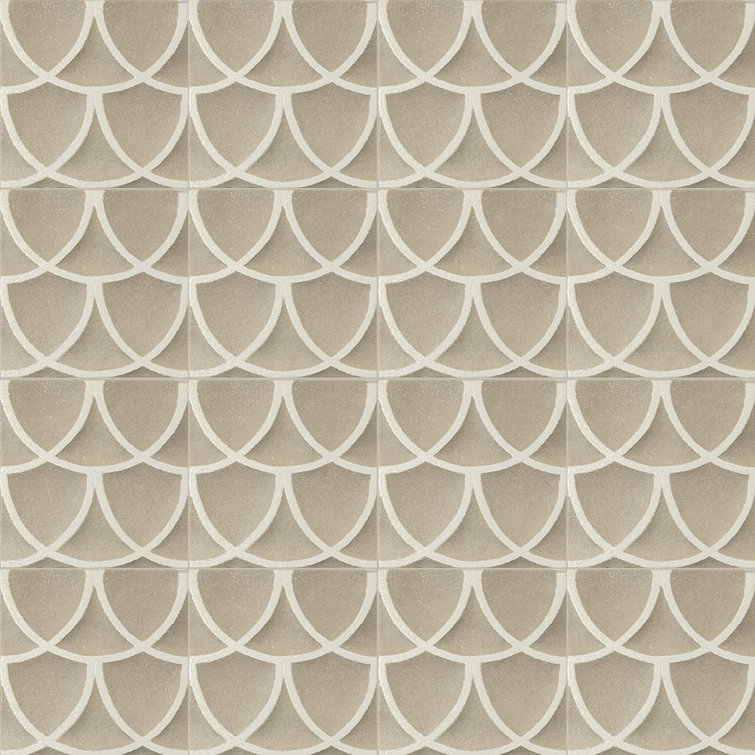 Tilefy Handmade 8X8 Forma Vitrea Decorative Porcelain Tile | Wayfair