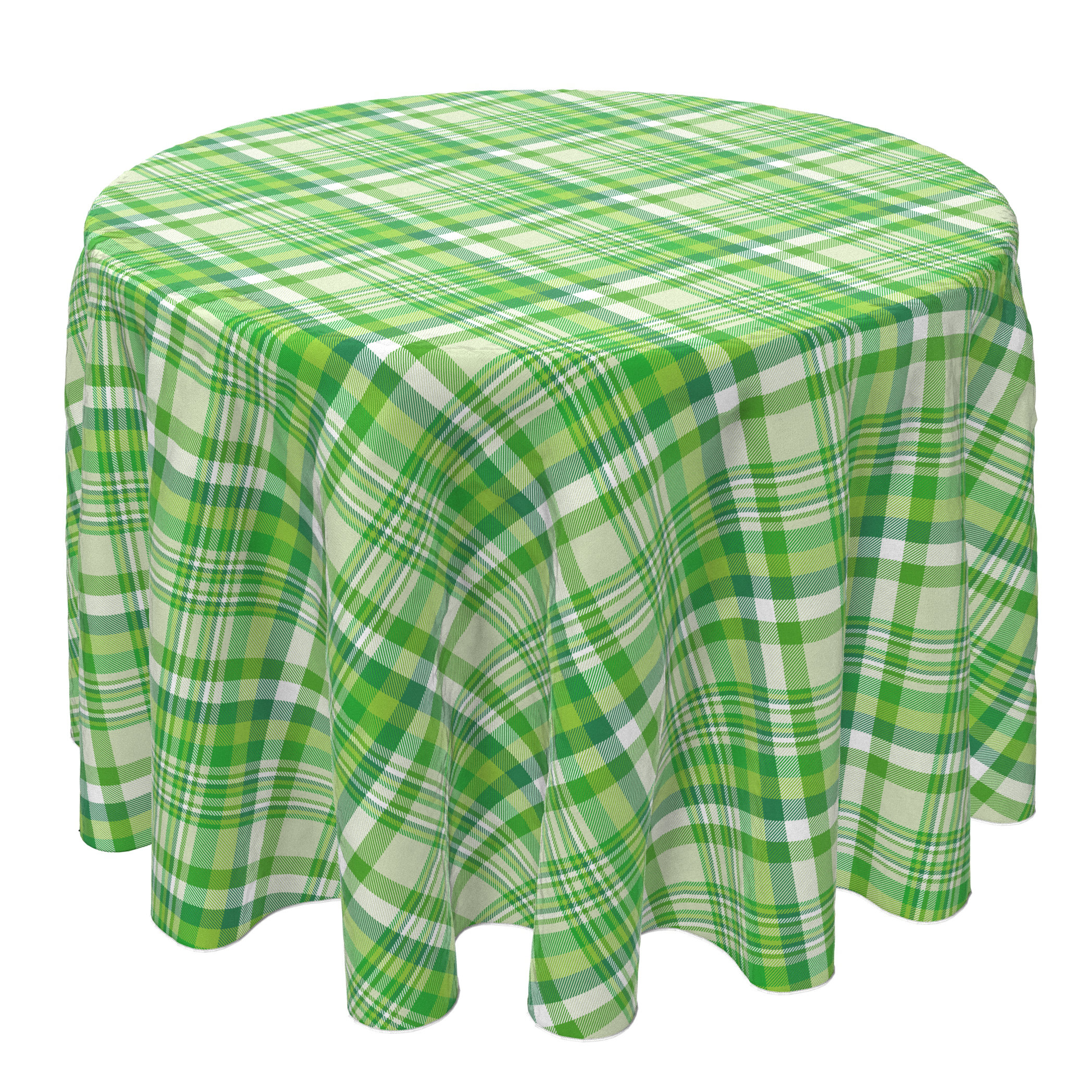 East Urban Home Fabric Textile Products, Inc. Round Tablecloth, 100% ...
