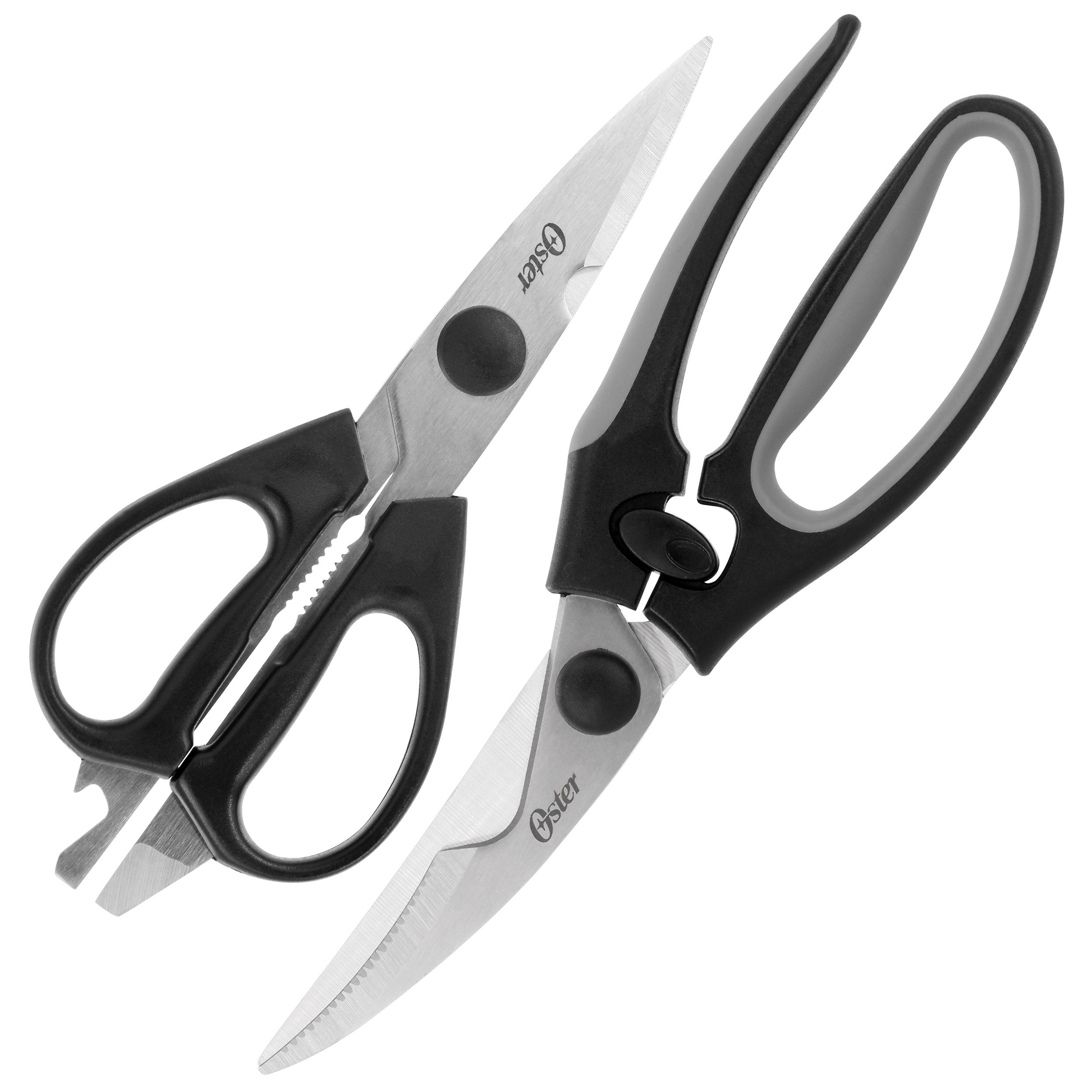 Oster Huxford 2 Piece Kitchen Scissors Set in Black | Wayfair