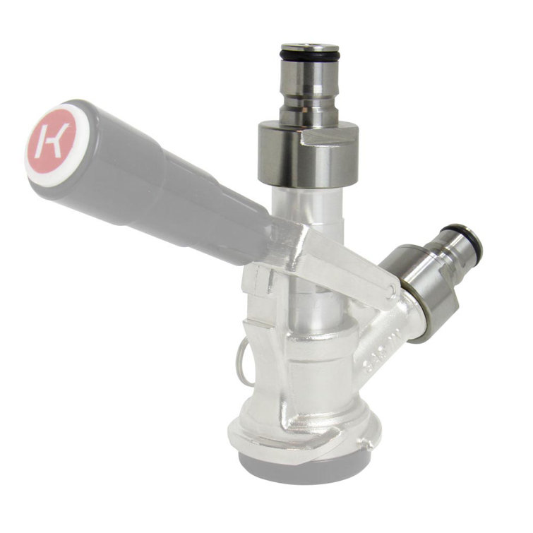 Kegco Outdoor Single Tap Conversion Kit with Adjustable Temperature ...