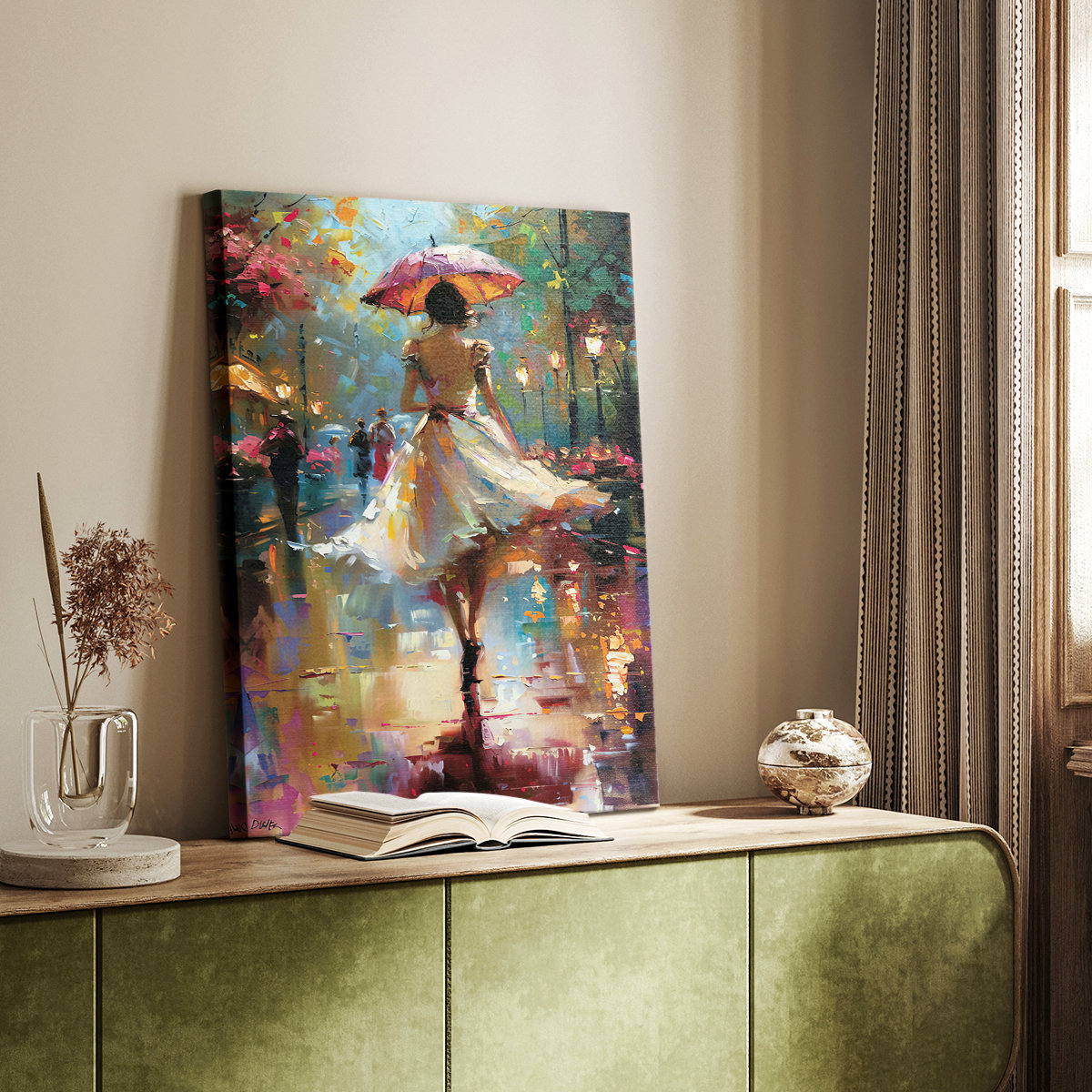 House of Hampton WOMEN-CCXLIII -Premium Gallery Wrapped Canvas - Ready ...