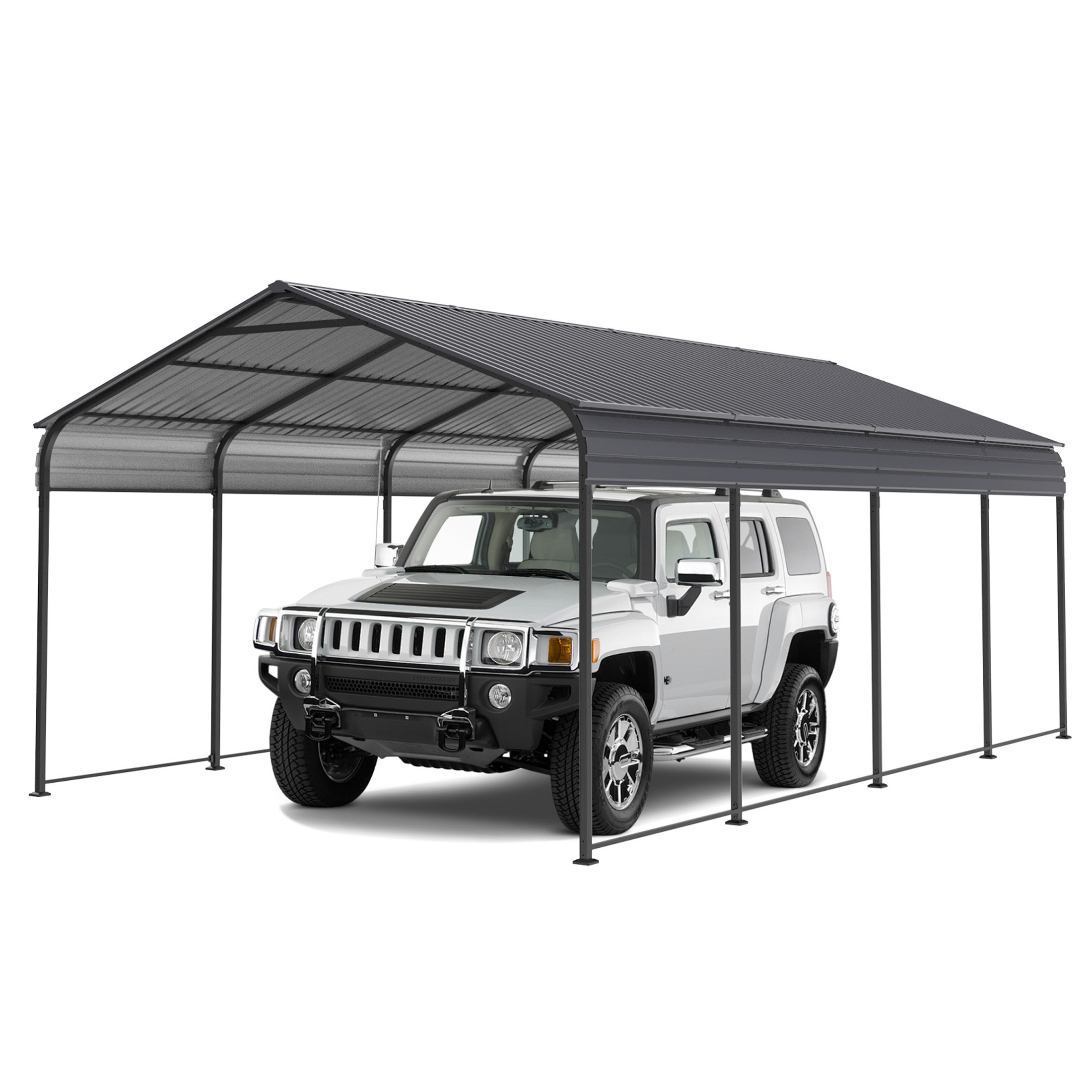 Taroo Clocks Supply Video NEW Metal Carport 12 ×20 FT Heavy Duty With ...
