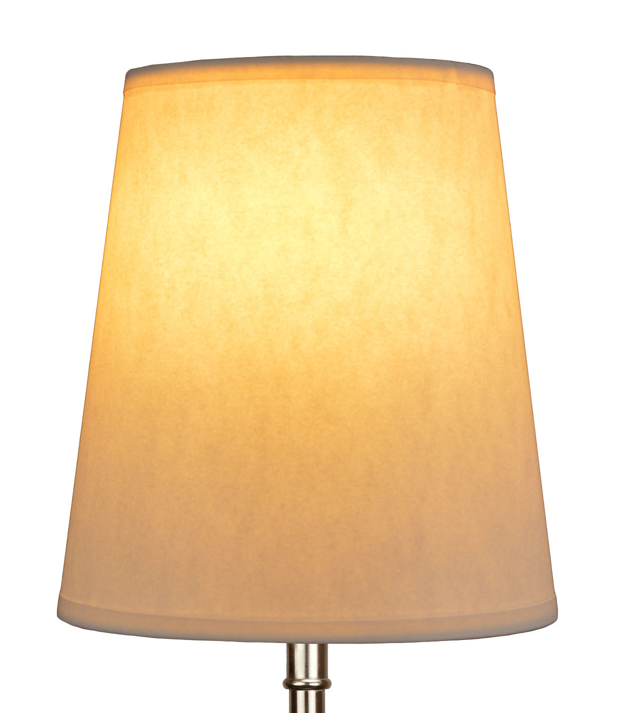 Ebern Designs 6" H x 5" W Empire Lamp Shade - (Bulb Clip Attachment) in ...