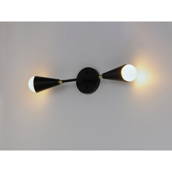 AllModern Monroe 2 - Light Dimmable Vanity Light & Reviews | Wayfair