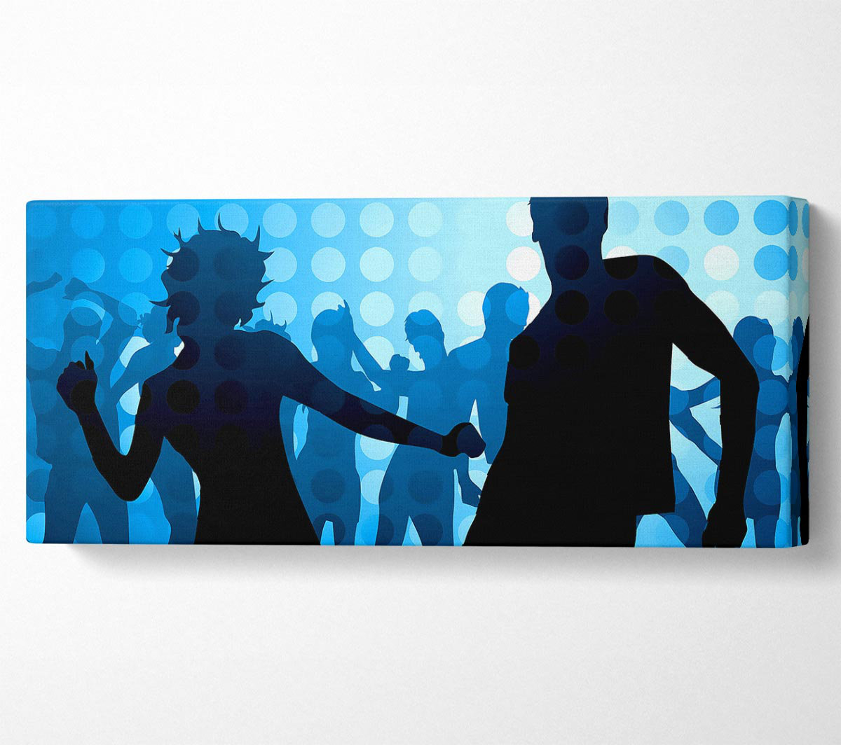 Ivy Bronx People Partying to the Blues - Wrapped Canvas Art Prints ...