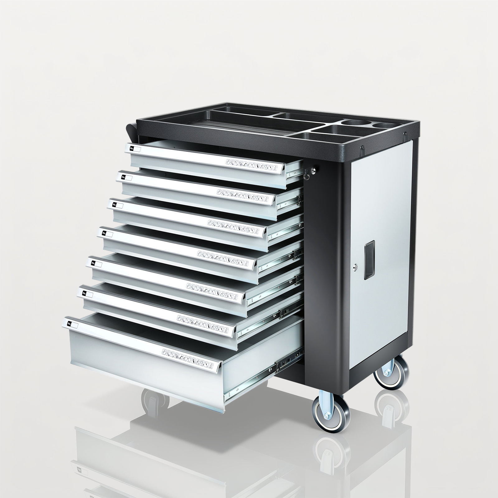 WFX Utility™ Heavy-Duty 7-Drawer Rolling Tool Chest With Locking System ...