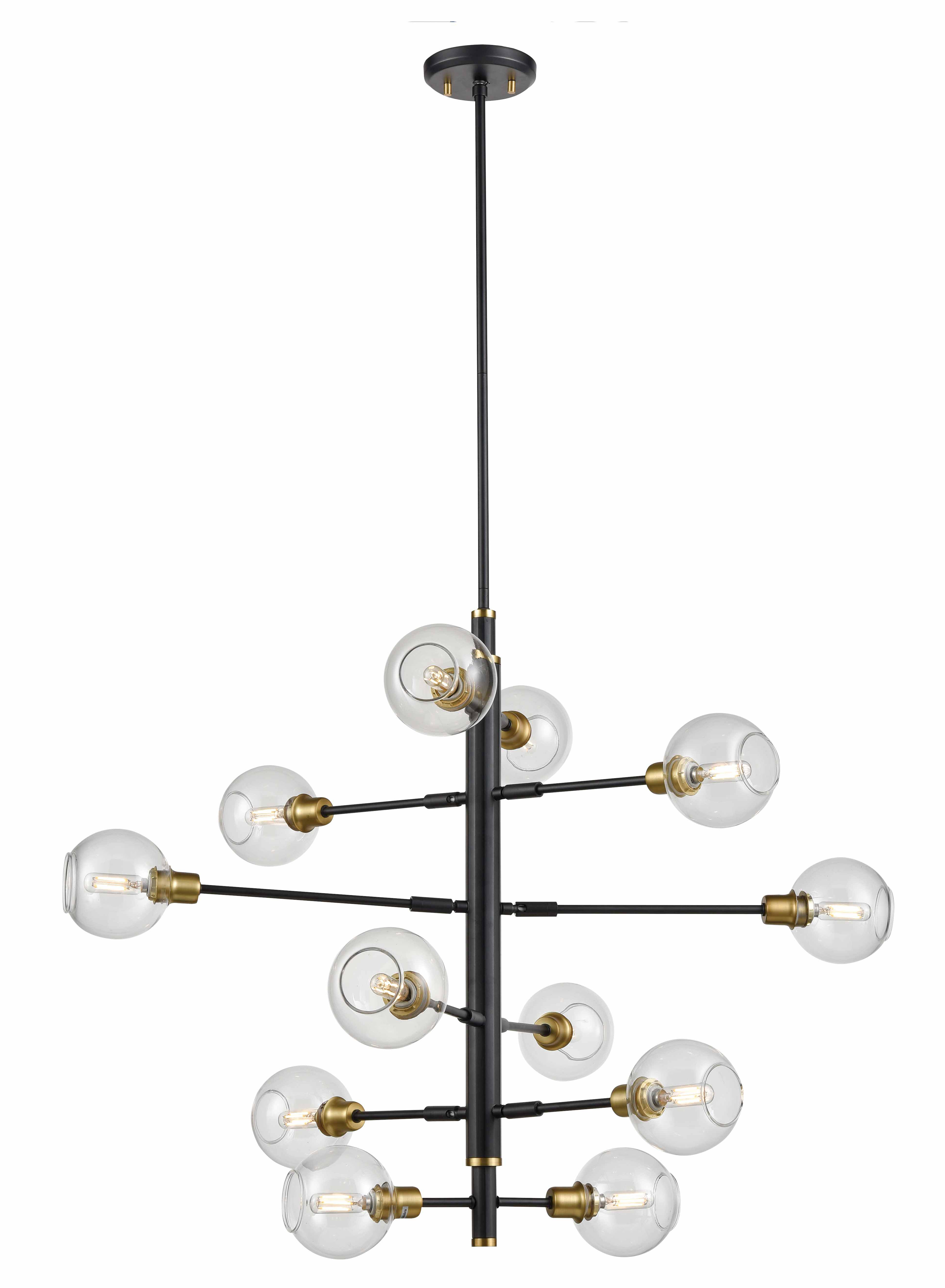 Brayden Studio® Tavera 12 - Light Unique Tiered Chandelier | Wayfair