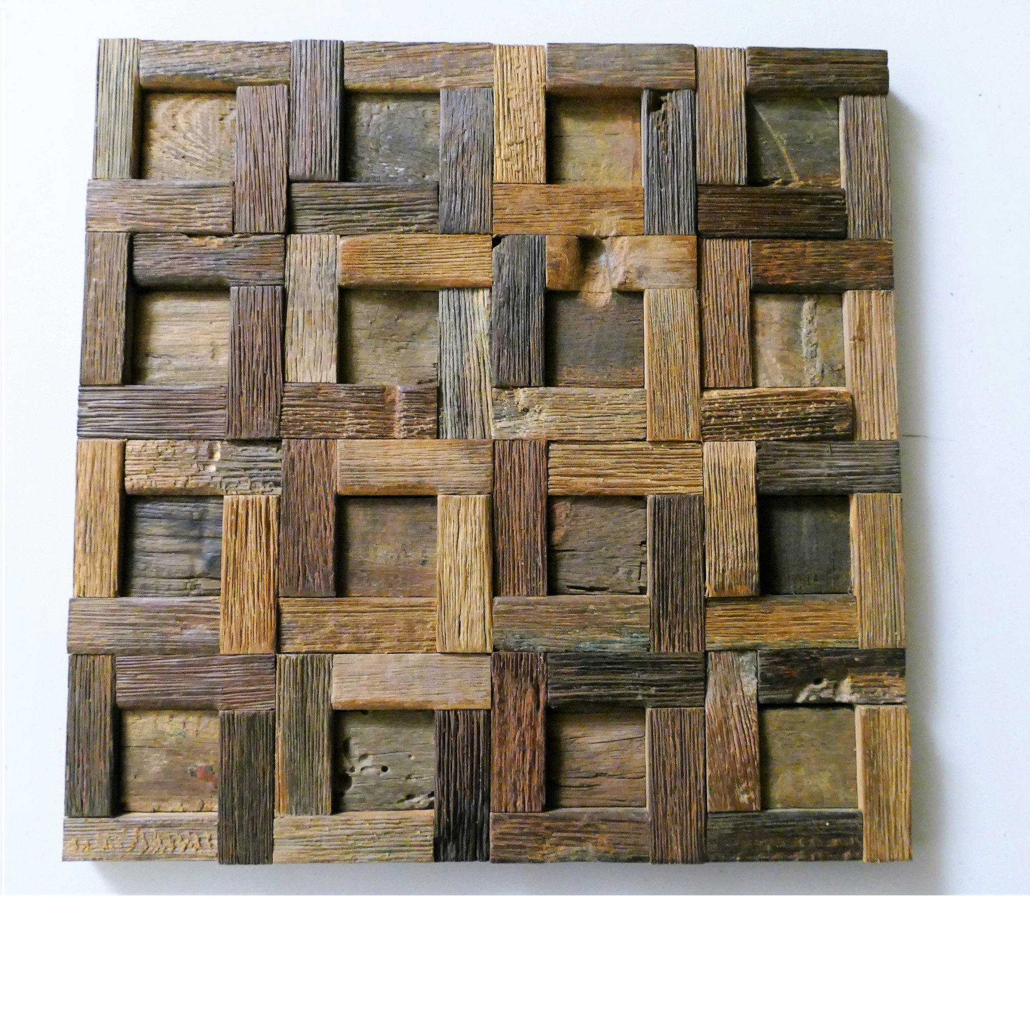Union Rustic Harre Rustic 30 cm x 30 cm Wood Look Tile in Brown ...