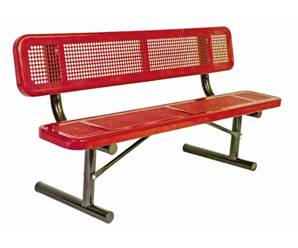 Red Outdoor Benches You'll Love | Wayfair