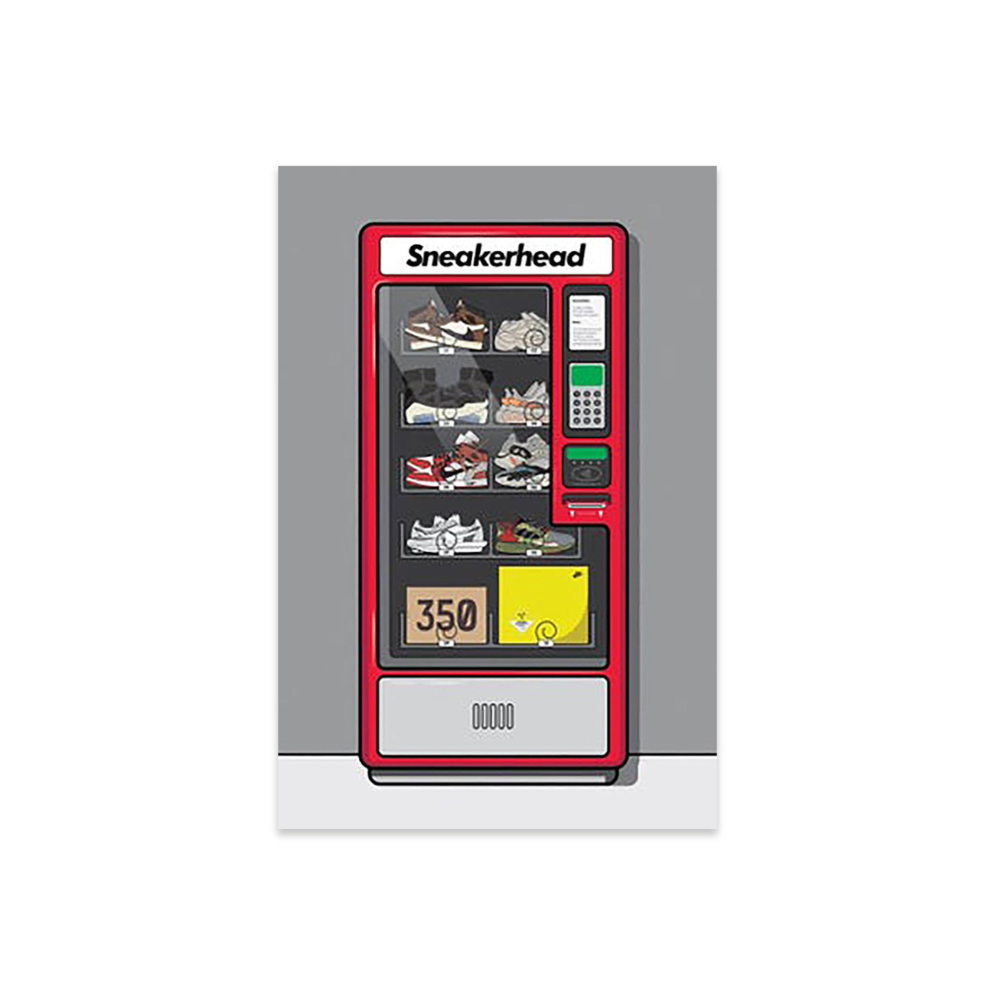 Red Barrel Studio® Sneaker Vending Machine Print On Acrylic Glass | Wayfair