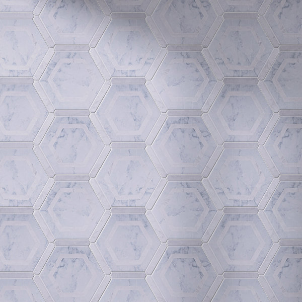 Supreme Tile Avant Ibiza Hexagon 9" x 10" Matte Porcelain Wall & Floor ...