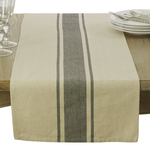 Gracie Oaks Hambrook Banded Table Runner & Reviews | Wayfair