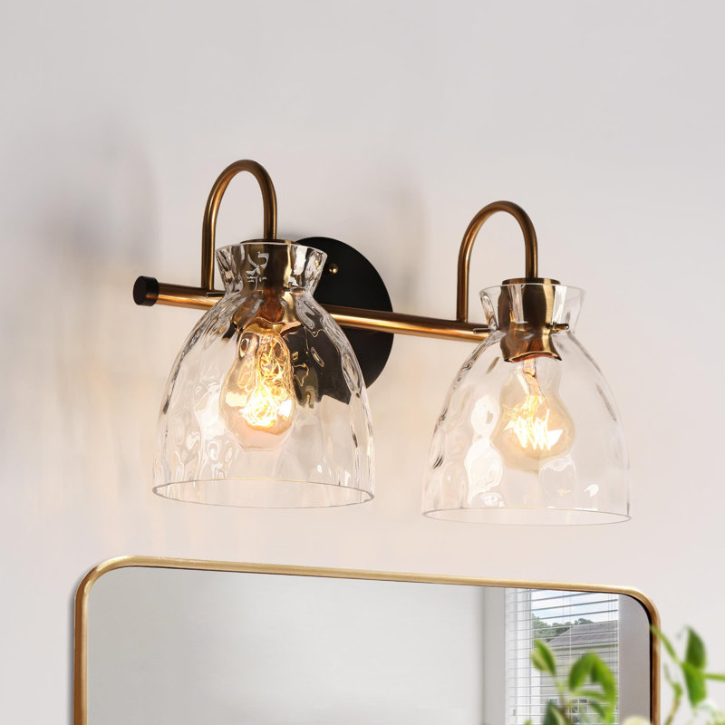 Corrigan Studio® Almine 2 - Light Armed Sconce & Reviews | Wayfair