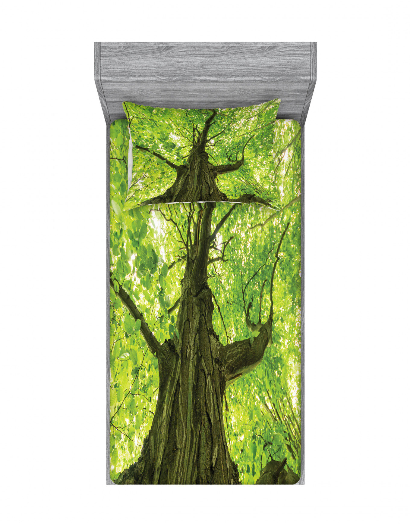 Ambesonne Forest Sheet Set | Wayfair