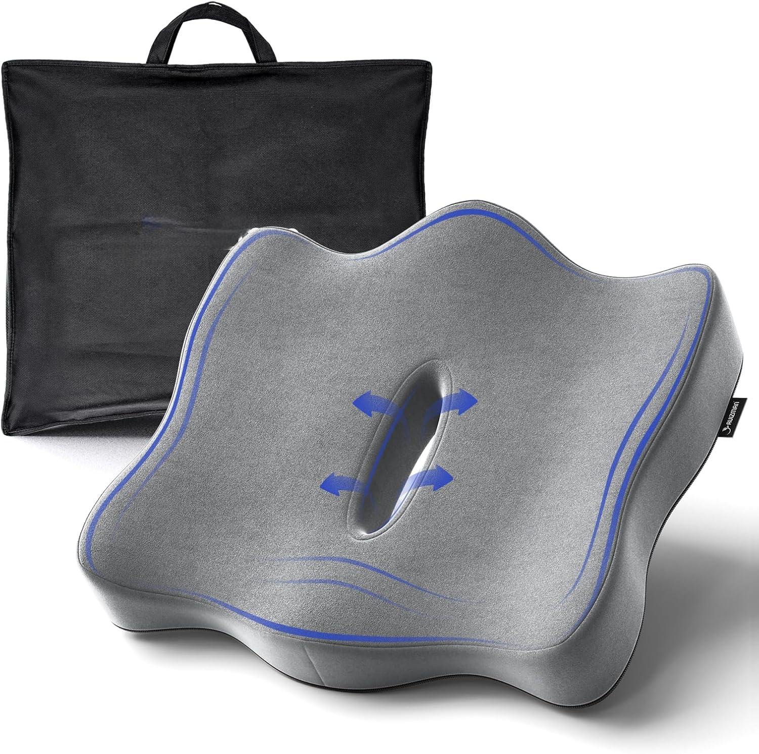 Elaine Mercure Desk Chair Cushion For Long Sitting， Ergonomic Office ...