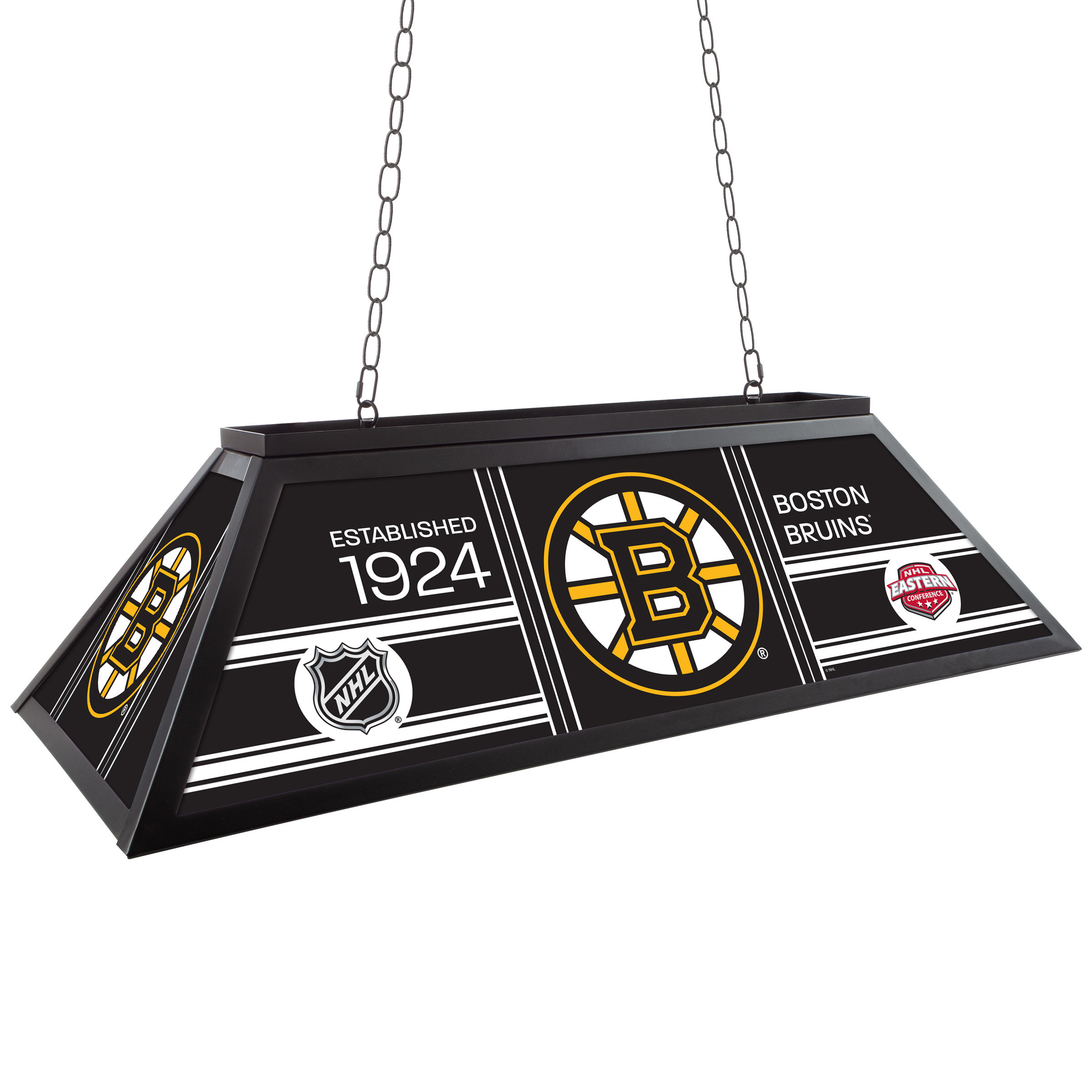 Trademark Global Boston Bruins Patch 44-Inch Pool Table Light | Wayfair