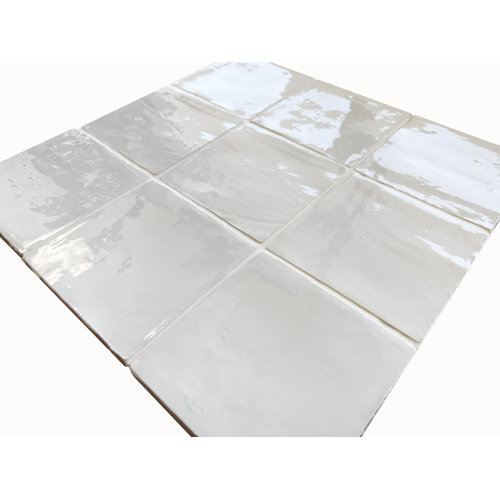 Tile Cart Harper 5" x 5" Beveled Ceramic Tile & Reviews | Wayfair