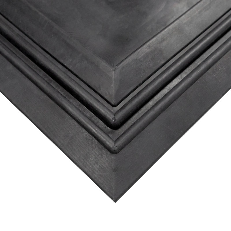 MSI Black Bevel 24" x 36" Rubber Door Mat Tray & Reviews | Wayfair