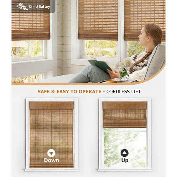 Bay Isle Home™ Light Filtering Roman Shade | Wayfair