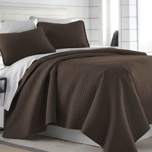 Brown Quilts, Coverlets, & Sets You'll Love | Wayfair
