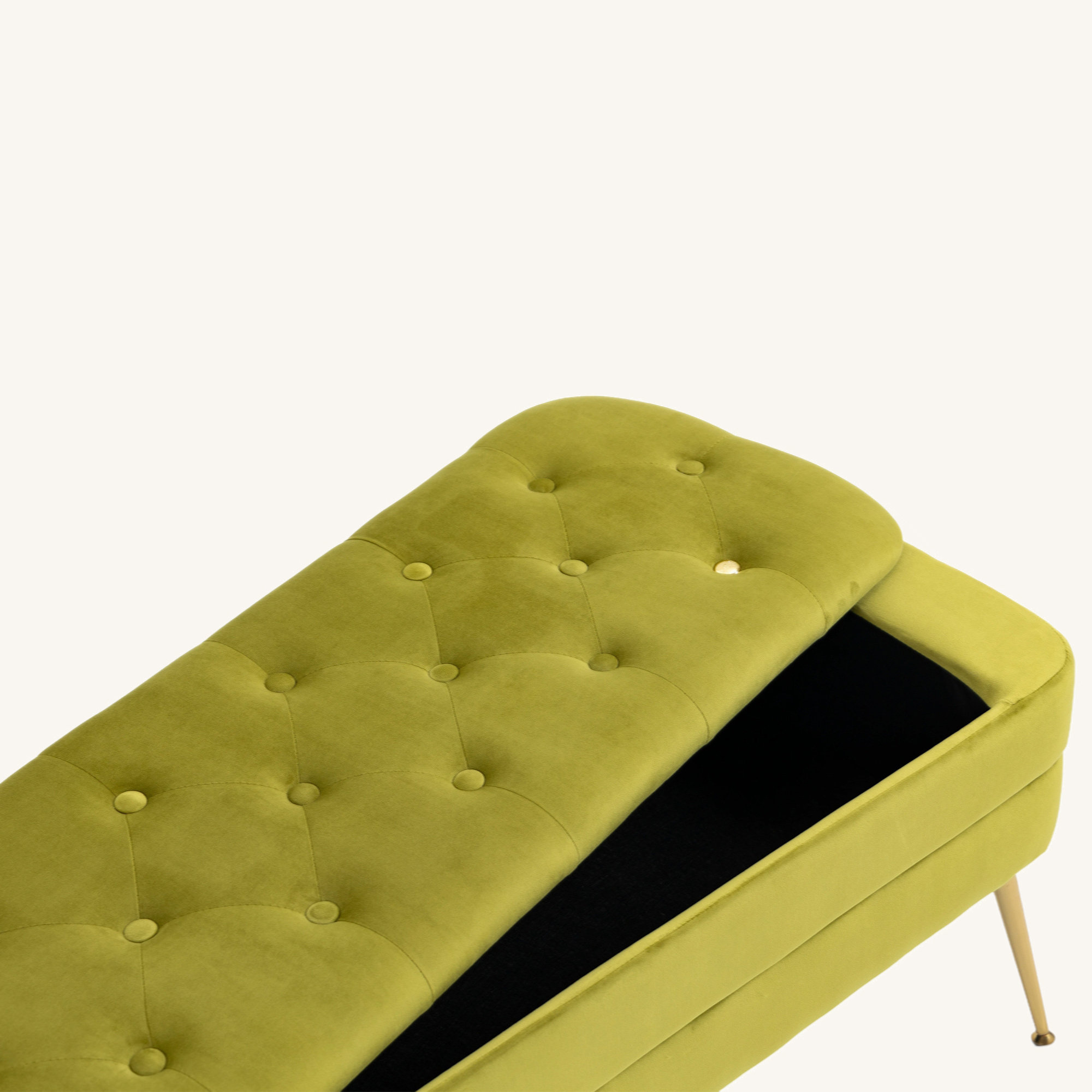 Mercer41 Storage Ottoman,Bedroom End Bench,Upholstered Fabric Storage ...