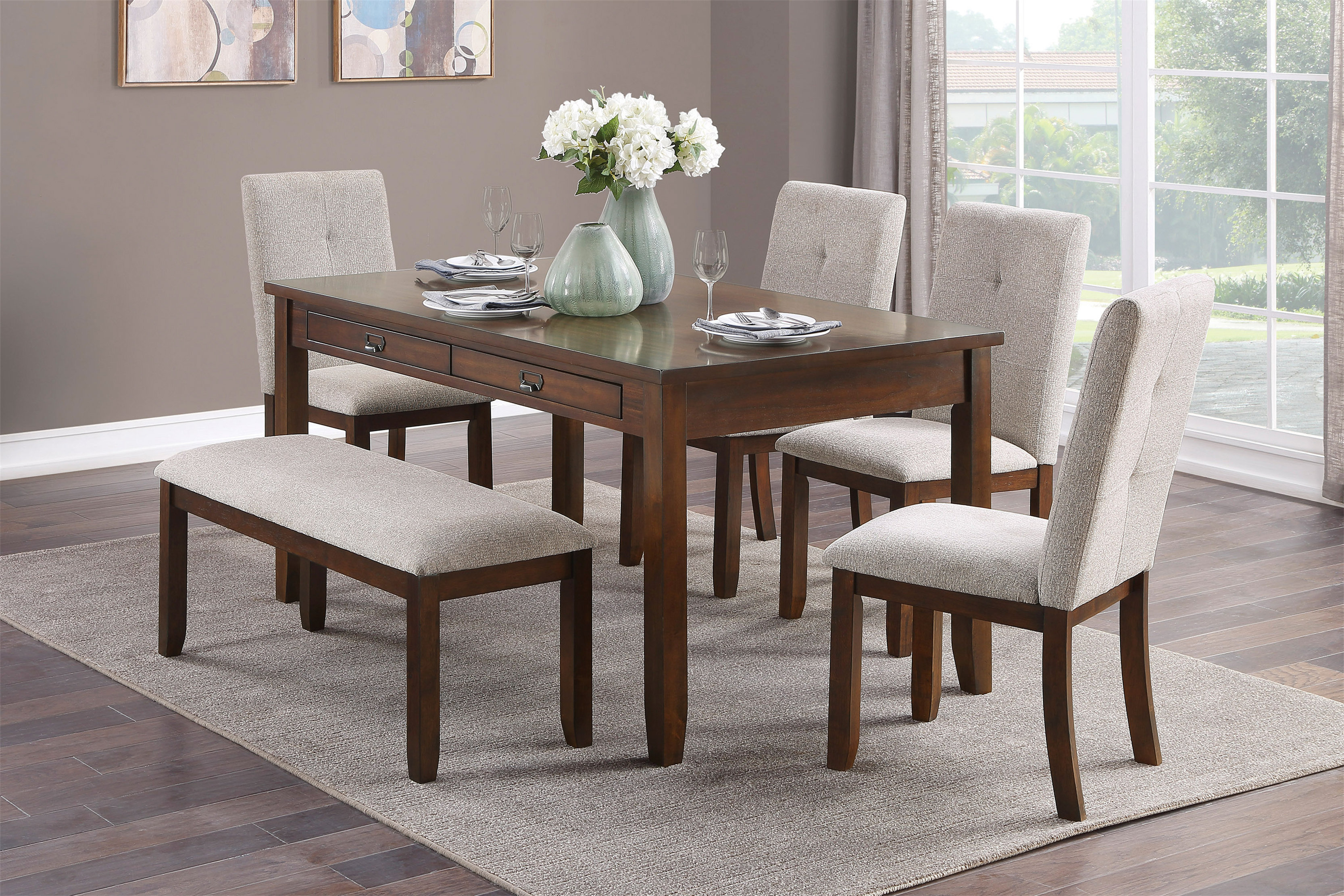 Red Barrel Studio Tufted Back Dining Chairs Set - Wayfair Canada