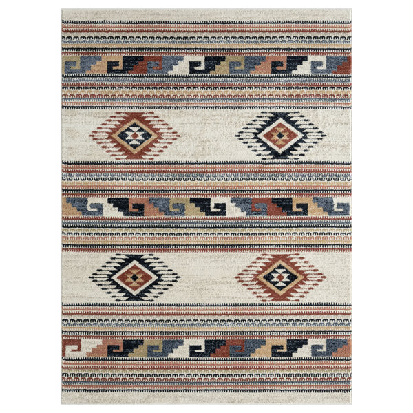 Foundry Select Tiburon Southwestern Diamond Pattern Area Rug & Reviews ...