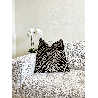 Smithy Home Couture Velvet Zebra Print Throw Pillow Cover | Wayfair