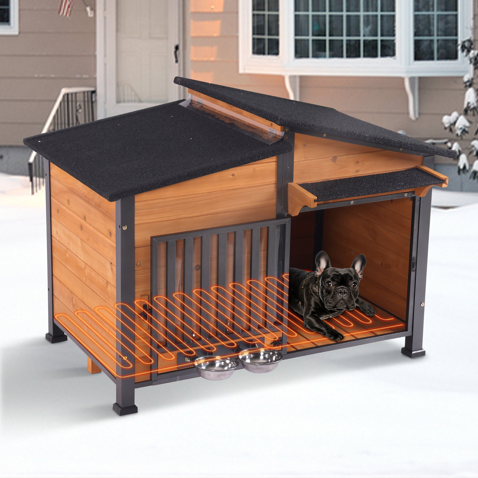 Tucker Murphy Pet™ Heavy Duty Chew-proof Dog House For Small Medium ...