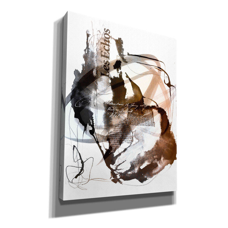 Orren Ellis 'Storey Of Passion Brown' By Andrea Haase Giclee Canvas ...