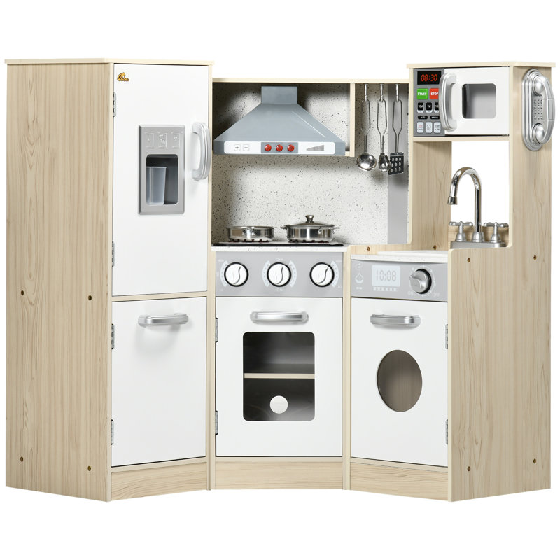Qaba Wooden Kitchen Set | Wayfair