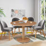 Latitude Run® Haben Round Pedestal Dining Table & Reviews | Wayfair
