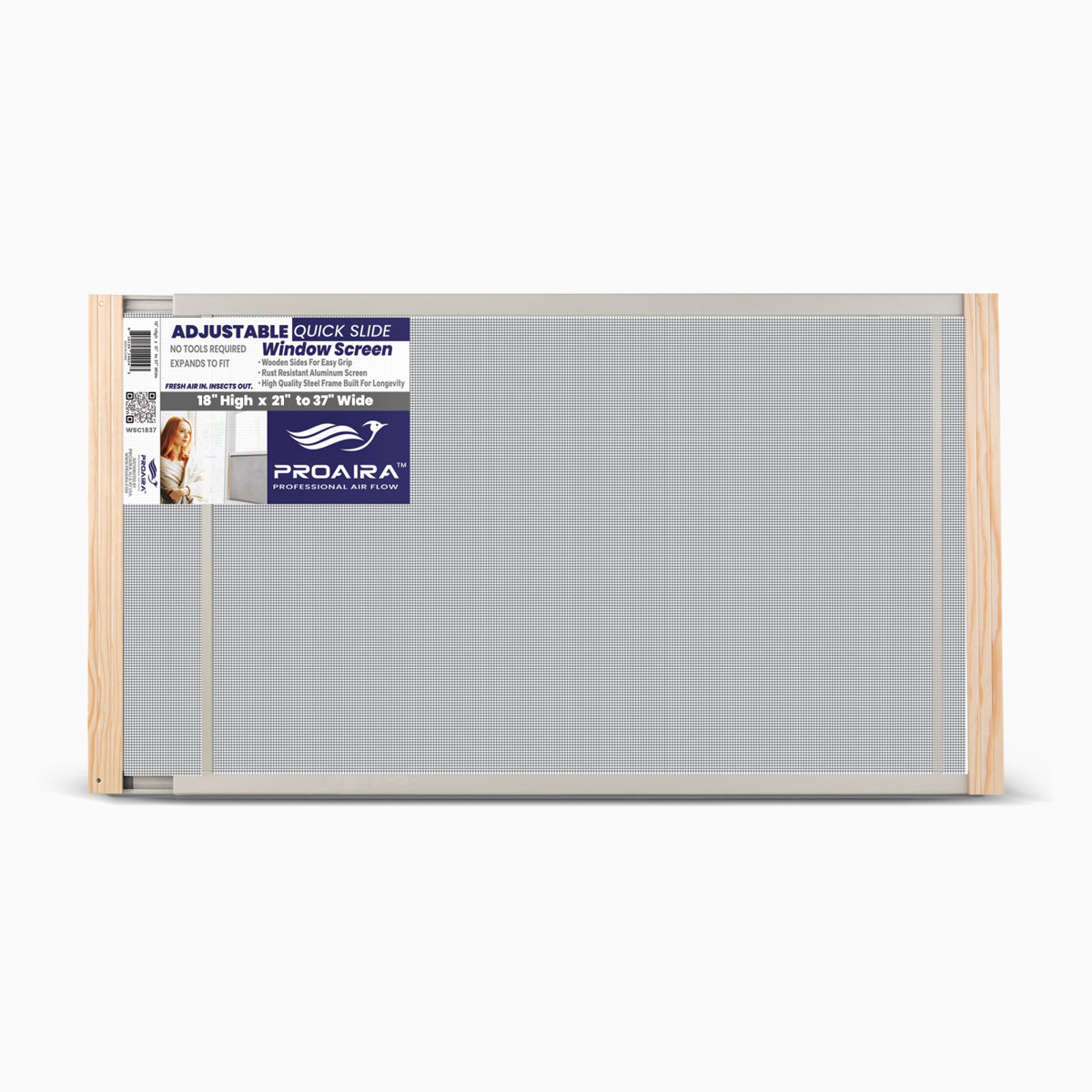 Proaira Adjustable Steel Window Screen | Wayfair