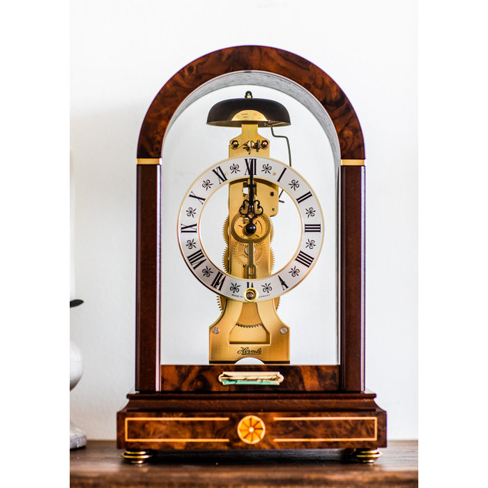 Hermle Clocks Stratford American Traditional Roman Numeral Solid Wood ...