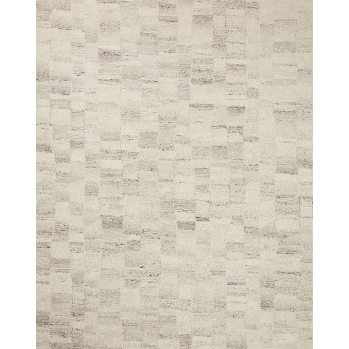Amber Lewis x Loloi Rocky Ivory / Silver Area Rug & Reviews | Wayfair