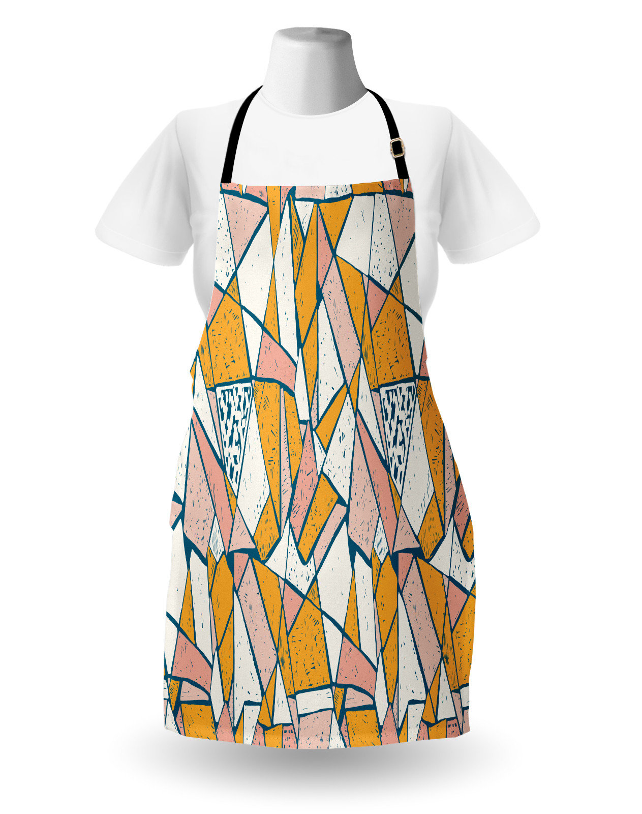 Dakota Fields Mosaic Apron Unisex Broken Tile Look Pattern Adult Size ...