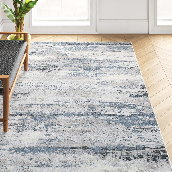Zipcode Design Adame Tufted Blue Rug & Reviews | Wayfair.co.uk