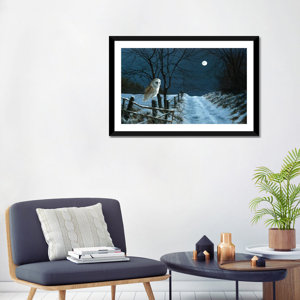 Hunter'S Moon - Barn Owl by Jeremy Paul - Graphic Art Print