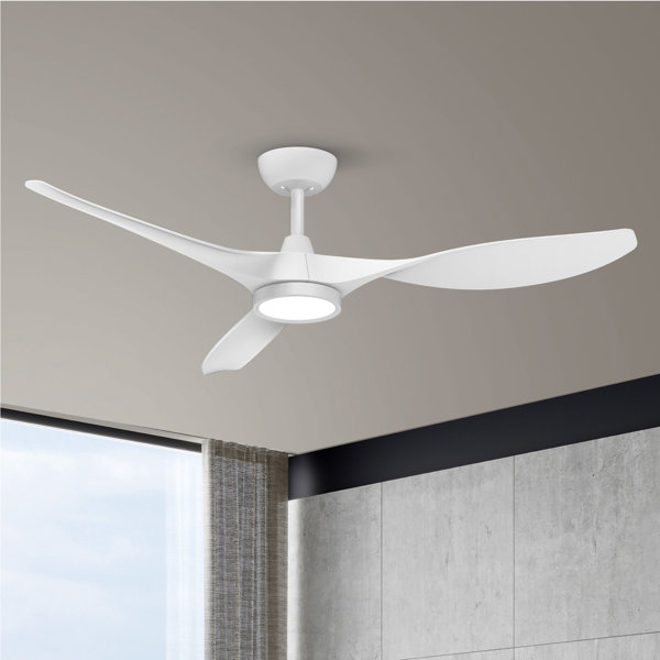 Mercer41 52" Ulanda Blade LED Propeller Ceiling Fan with Remote Control ...