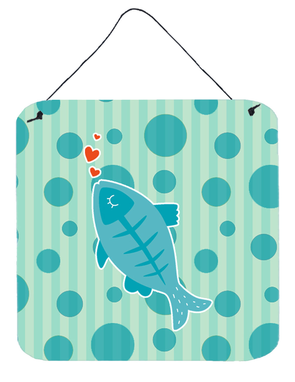 East Urban Home Fish Polkadot Wall Décor | Wayfair
