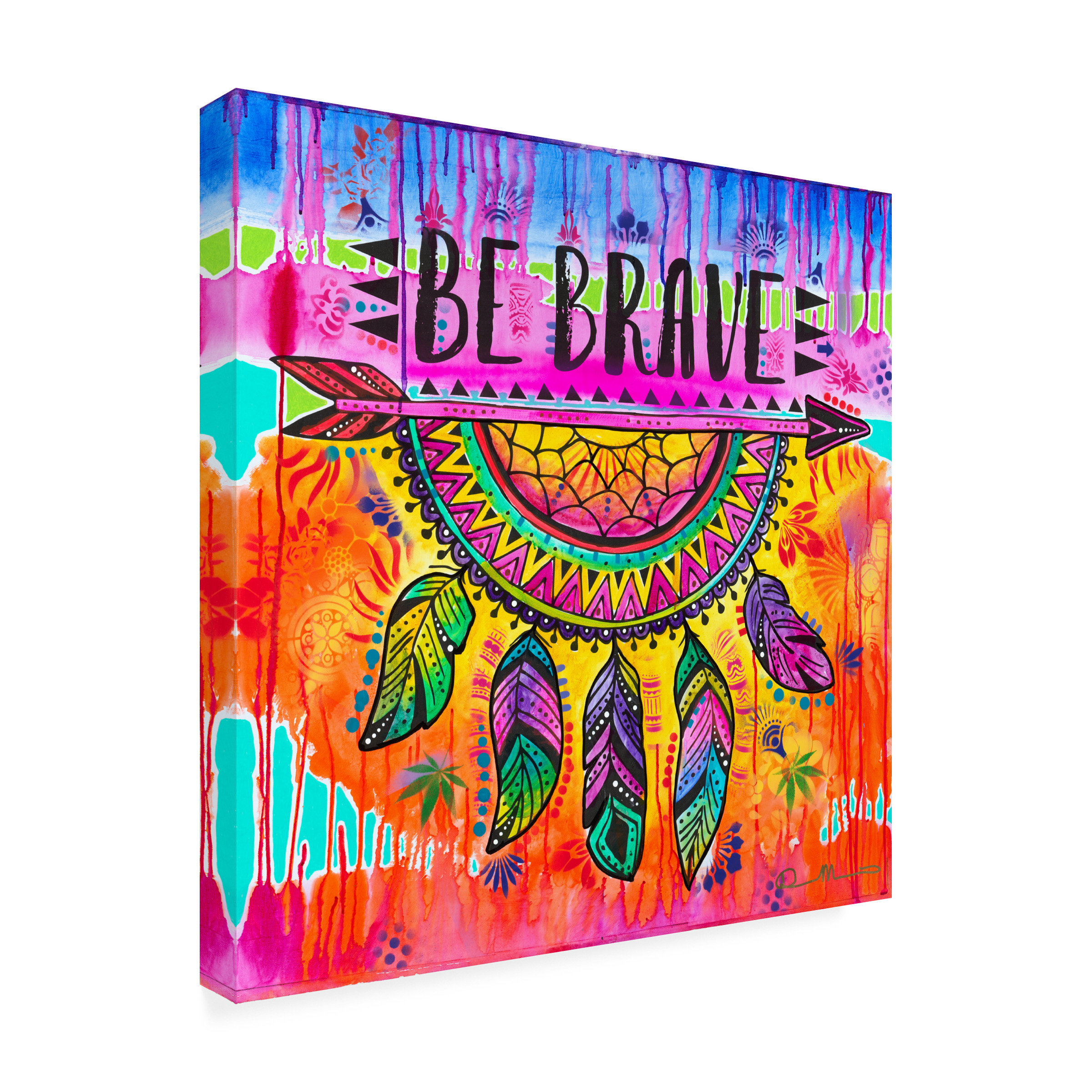 Bungalow Rose Dean Russo Be Brave Canvas Art - Wayfair Canada