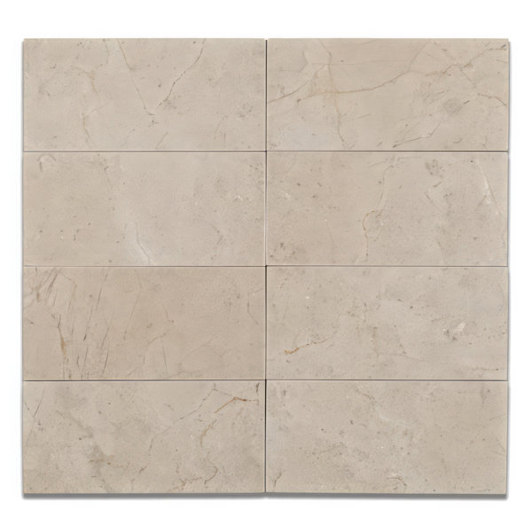 Maricera 3" x 6" Marble Wall & Floor Tile | Wayfair