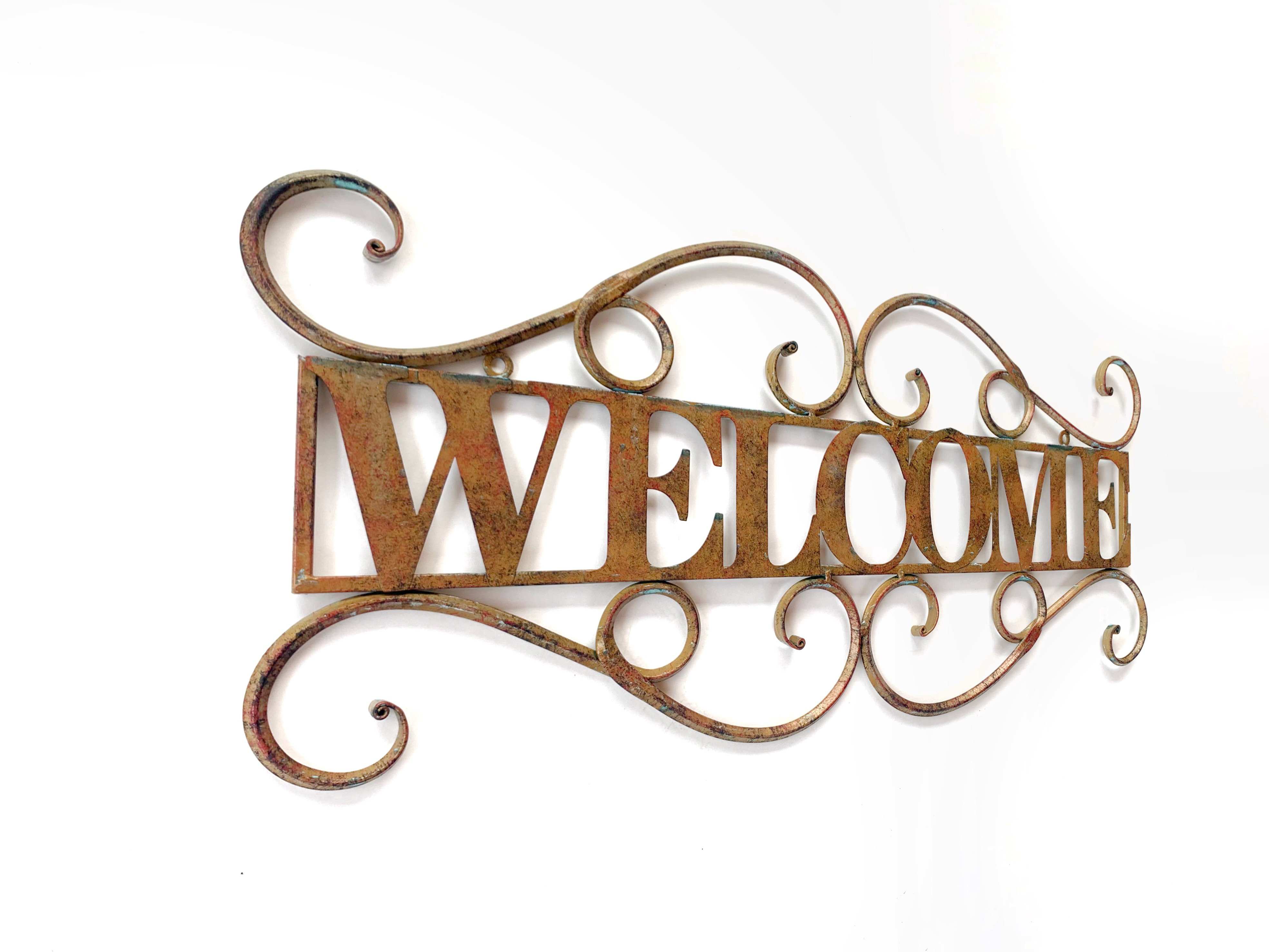 Red Barrel Studio® Welcome Scroll Decor & Reviews - Wayfair Canada