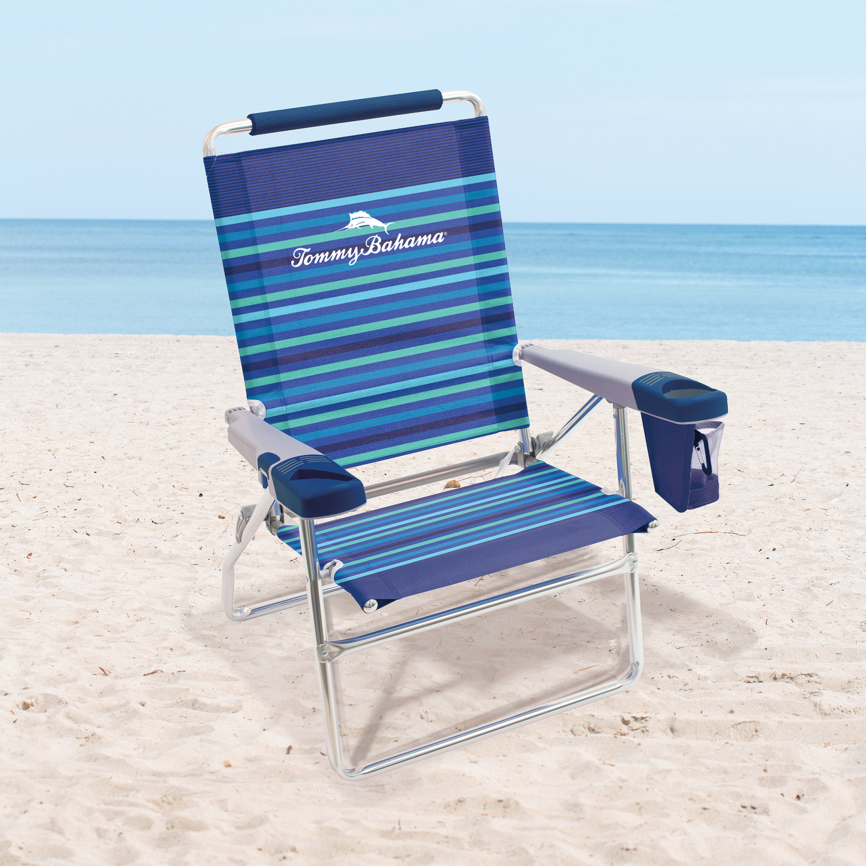 Tommy Bahama Set of 2 Highboy 4 Position Beach Chairs | Wayfair