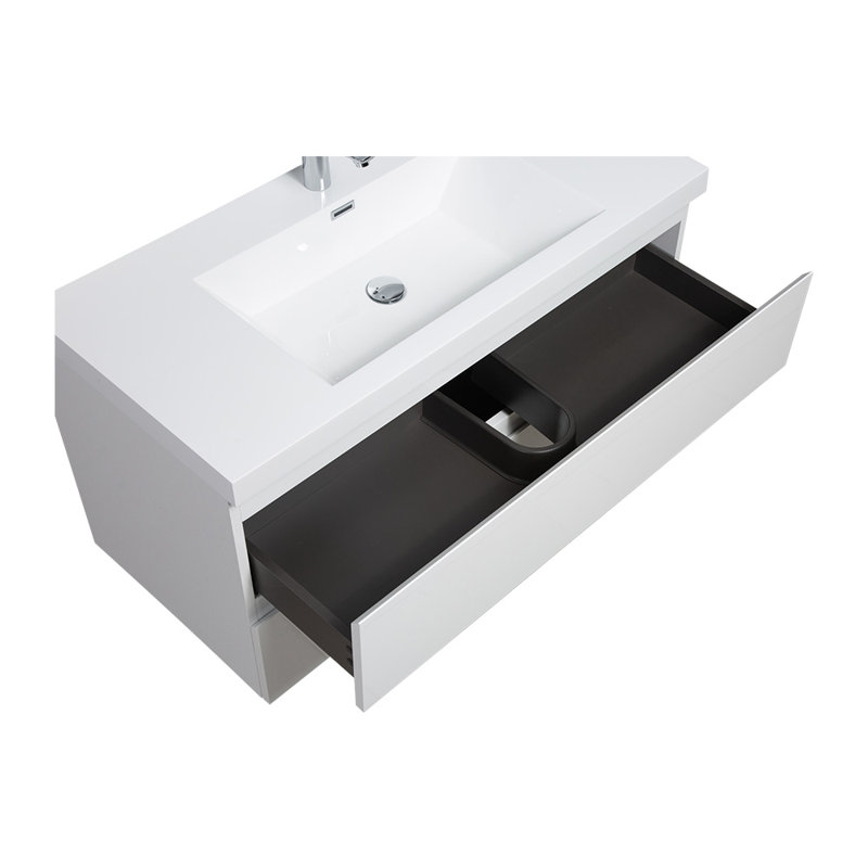 Latitude Run® 42" Floating Bathroom Vanity With Sink | Wayfair