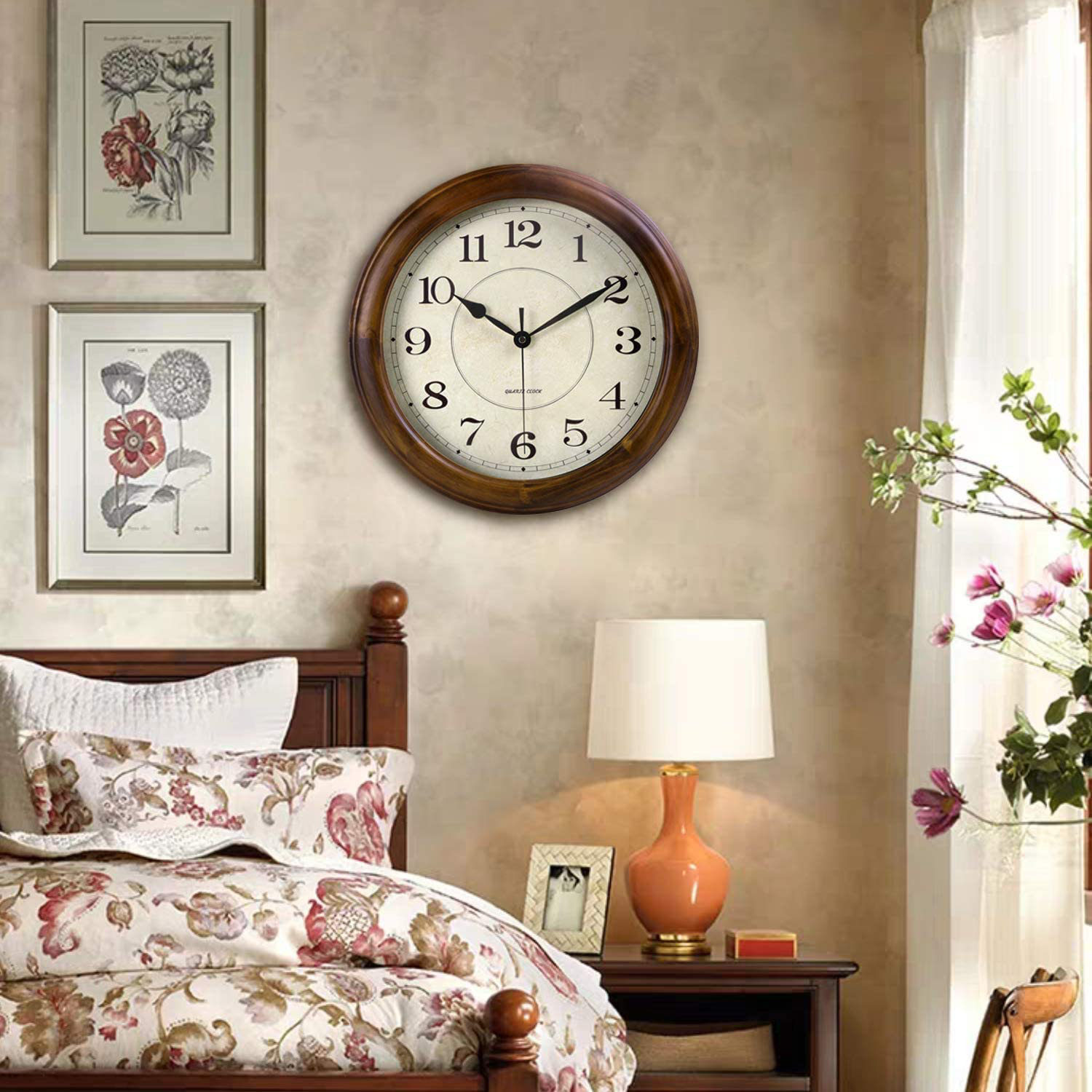 Alcott Hill® Atiah 14.9" Wall Clock | Wayfair