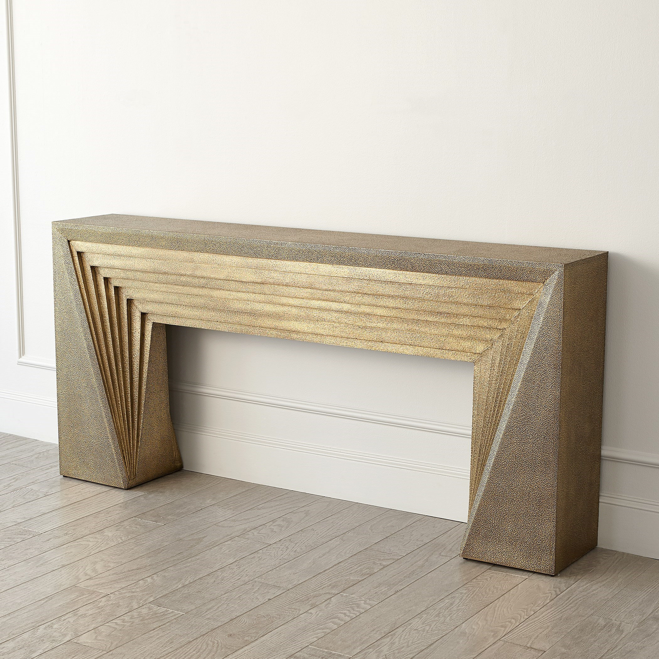 Global Views Deco Console-Brass | Wayfair