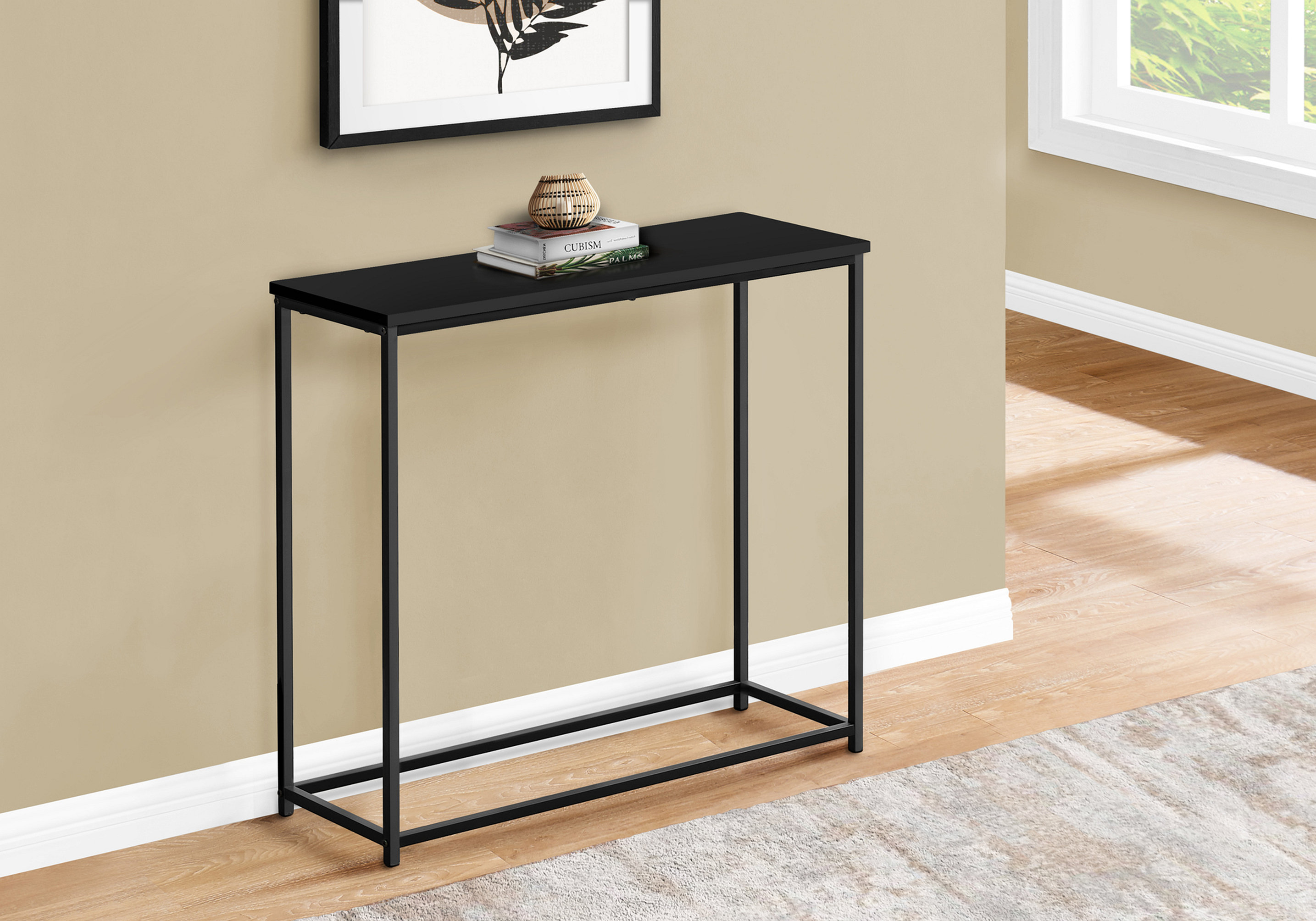 Ebern Designs Accent Table, Console, Entryway, Narrow, Sofa | Wayfair