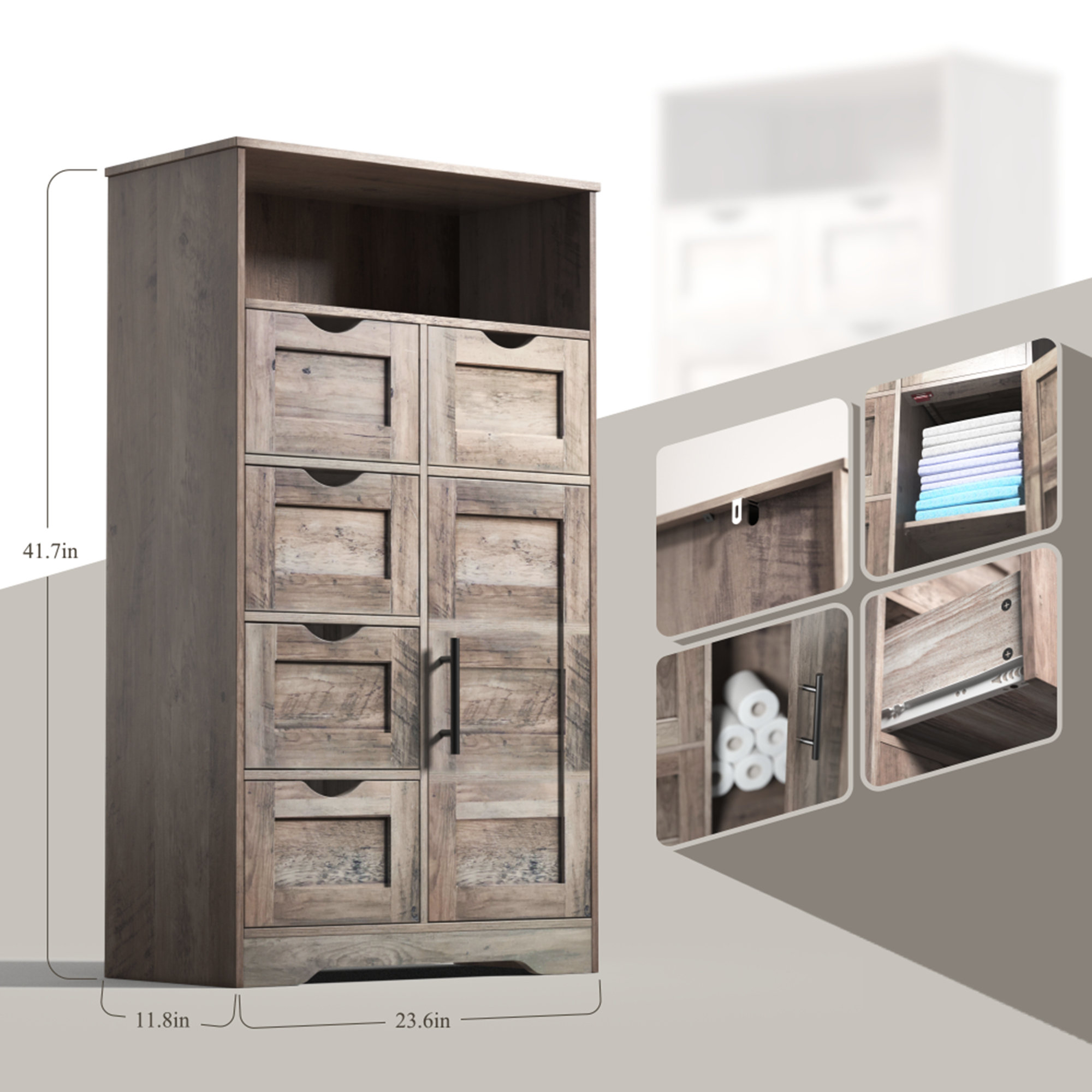 Gracie Oaks Corisha Accent Cabinet | Wayfair