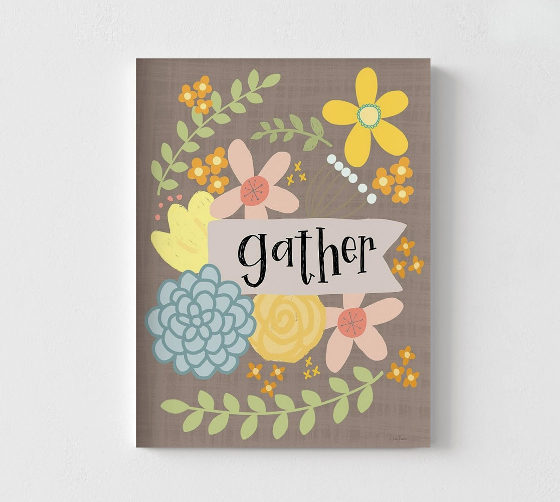 WeFrameArt Gather By Lisa Larson, Deuteronomy 31:12-13 Poster Print ...